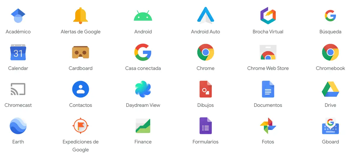 ¿Cuántas son las aplicaciones de Google? - Haras Dadinco ¿Cuántas son las aplicaciones de Google? - Haras Dadinco