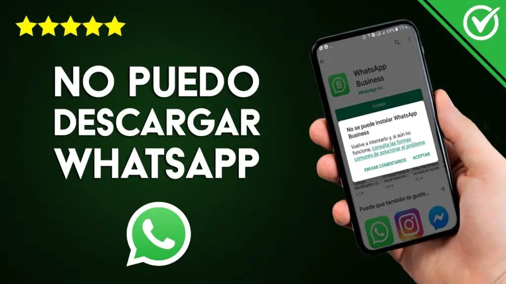 ¿Por qué no puedo instalar WhatsApp en mi celular? - Haras Dadinco ¿Por qué no puedo instalar WhatsApp en mi celular? - Haras Dadinco
