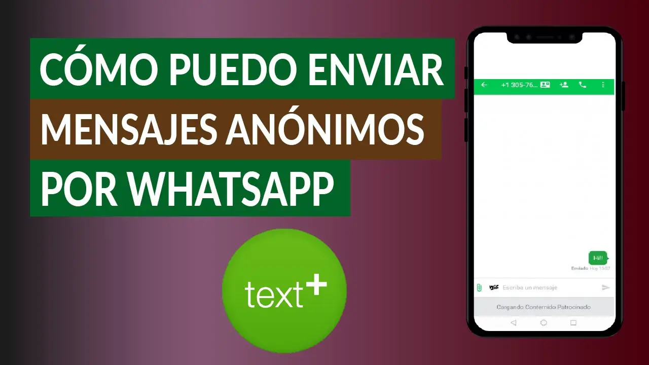 ¿cómo Enviar Un Mensaje De Texto Sin Que Sepan Mi Número Haras Dadinco