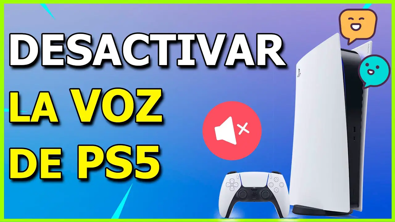 ¿cómo Hacer Que Mi Ps5 Deje De Hablar Haras Dadinco